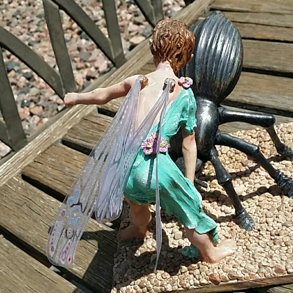 Hand Crafted | Other | Hand Sculpted Fairy And Giant Stink Beetle ...